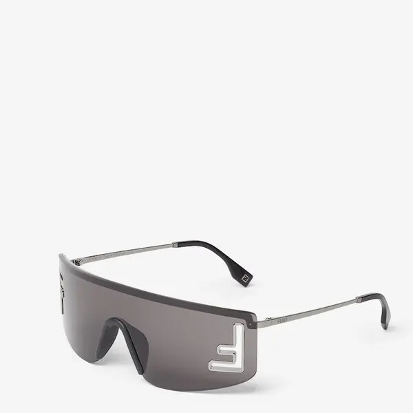 Fendi Squared Ff Sunglasses - Grey