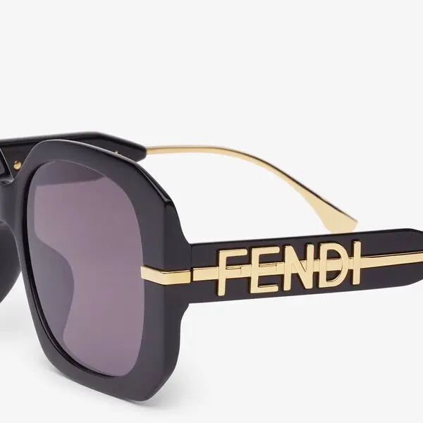Fendi Fendigraphy Sunglasses - Black