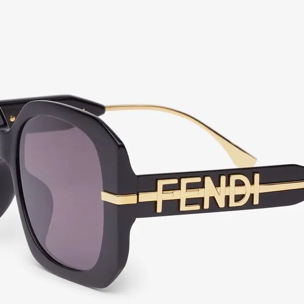 Fendi Fendigraphy Sunglasses - Black