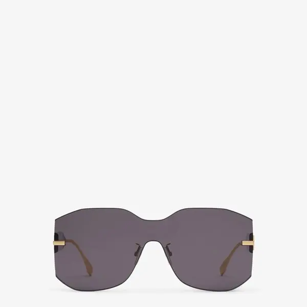 Fendi Fendigraphy Rectangular Sunglasses - Black