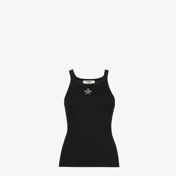 Fendi Sleeveless Top - Black