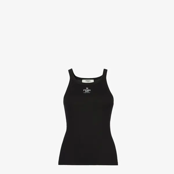 Fendi Sleeveless Top - Black