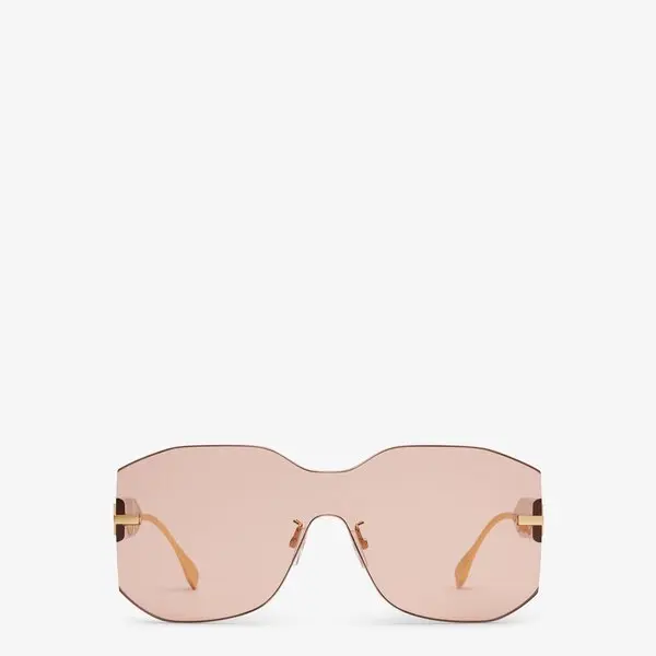 Fendi Fendigraphy Rectangular Sunglasses - Pink