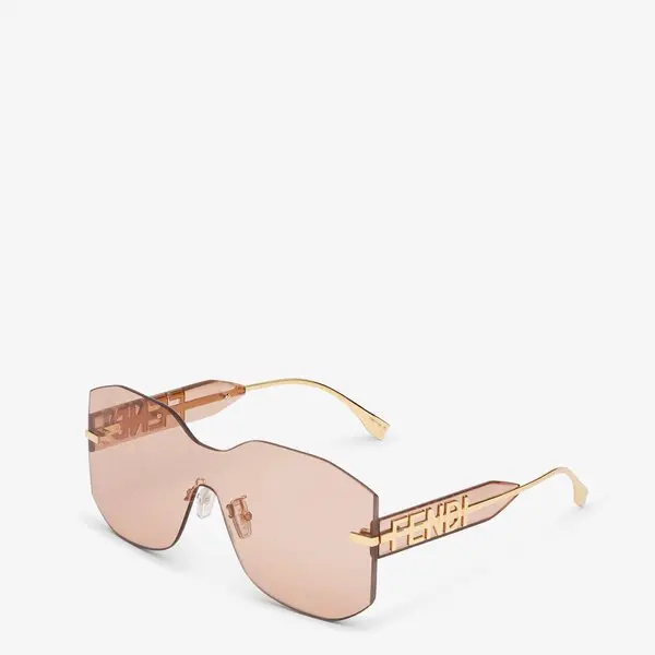 Fendi Fendigraphy Rectangular Sunglasses - Pink