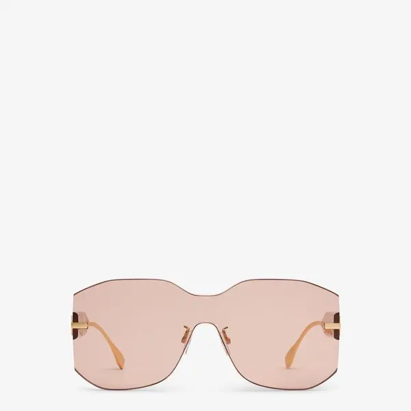 Fendi Fendigraphy Rectangular Sunglasses - Pink