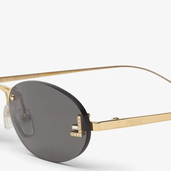 Fendi First Crystal Sunglasses - Grey