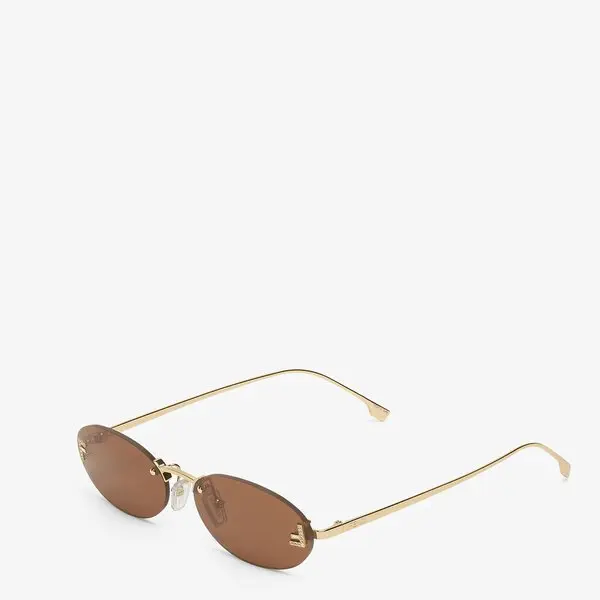 Fendi First Crystal Sunglasses - Brown