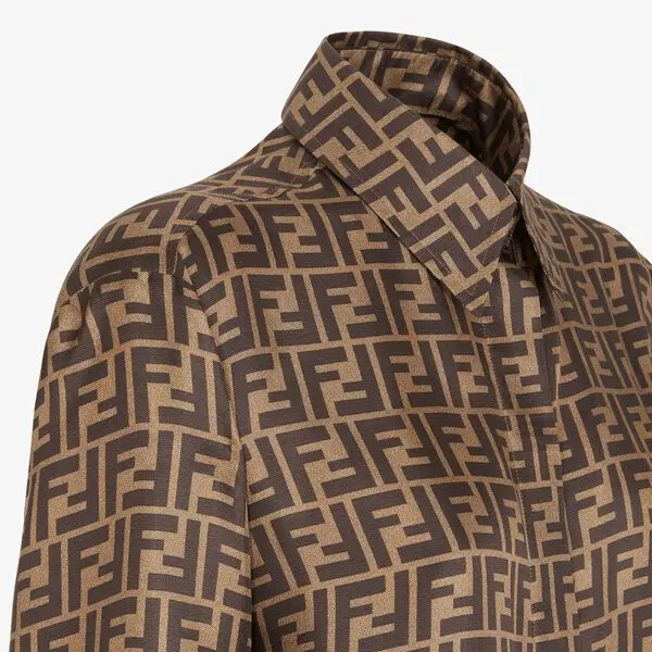 Fendi Oversized Ff Motif Shirt