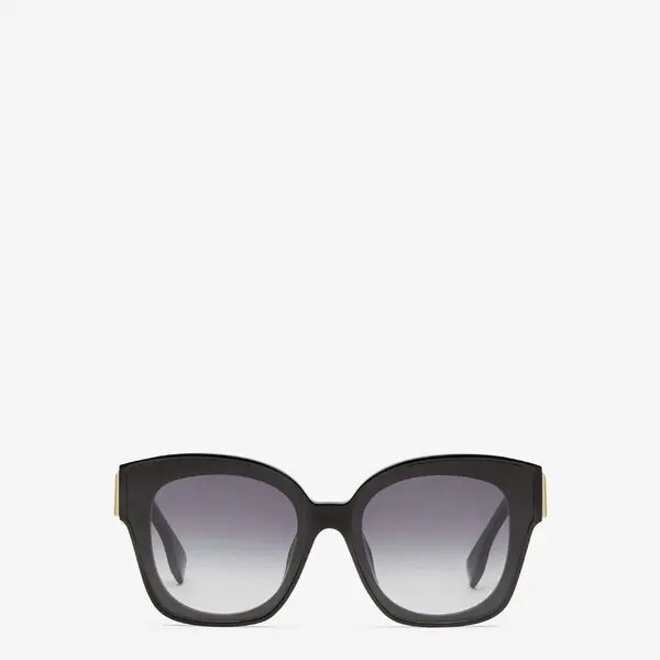 Fendi First Square Eyeglasses - Black