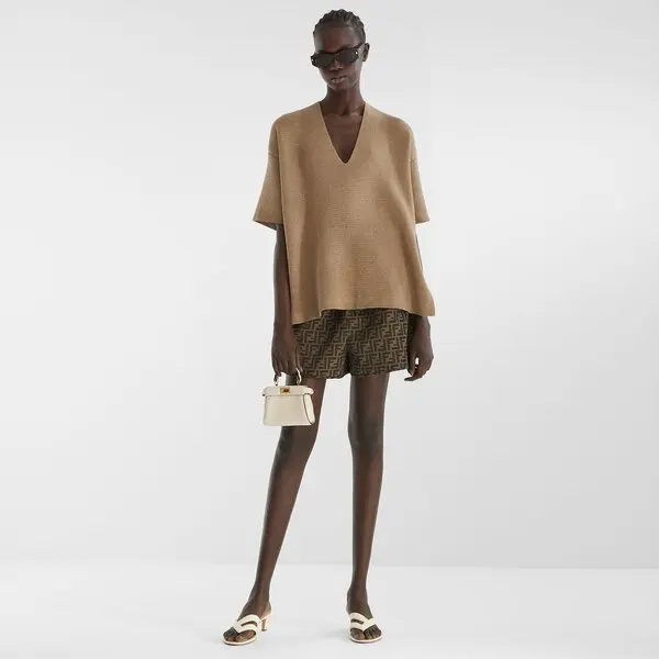 Fendi Shorts - Brown