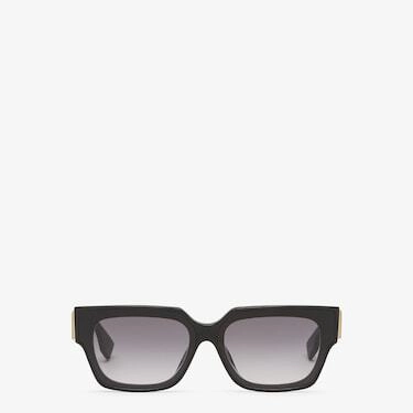 Fendi First Rectangle Eyeglasses - Black