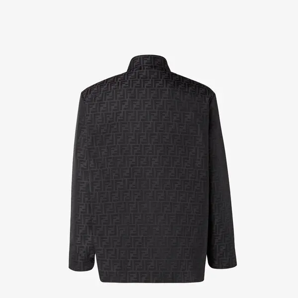 Fendi Jacquard Ff Motif Canvas Blouson