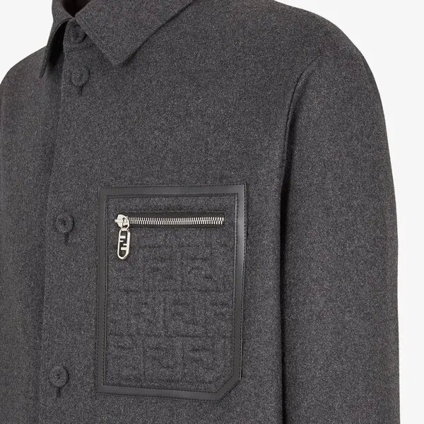 Fendi Straight-cut Cashmere Blouson