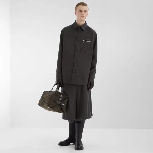 Fendi Straight-cut Cashmere Blouson