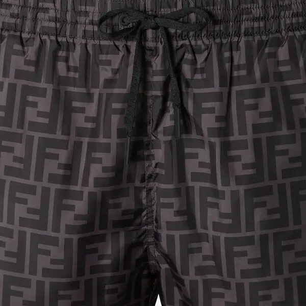 Fendi Swim Shorts - Black