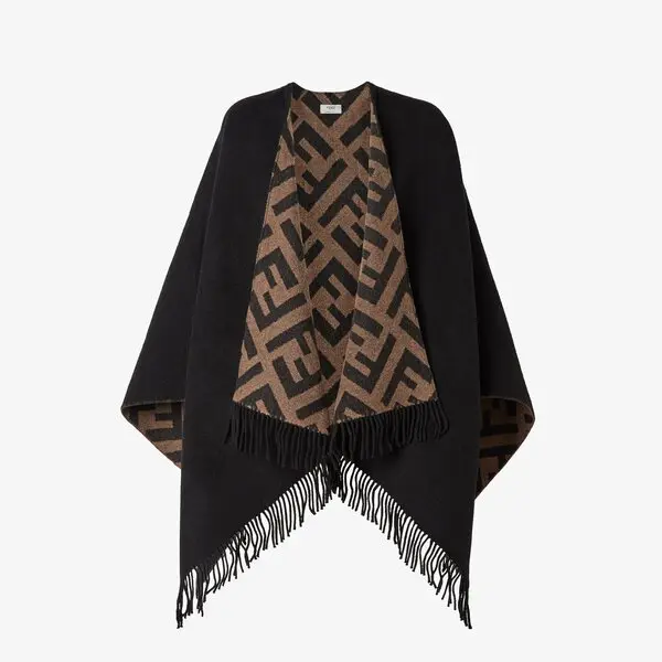Fendi Ff Poncho - Multicolour