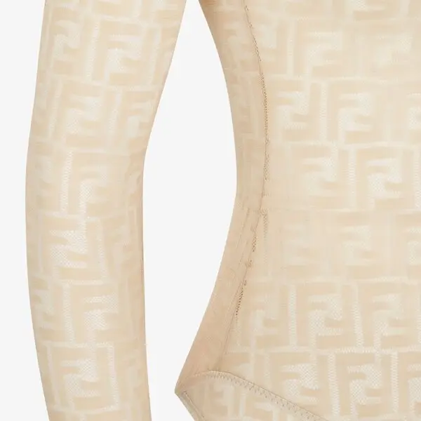 Fendi Lace Bodysuit - Beige