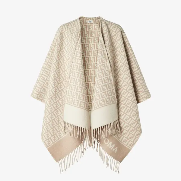 Fendi Poncho - Beige