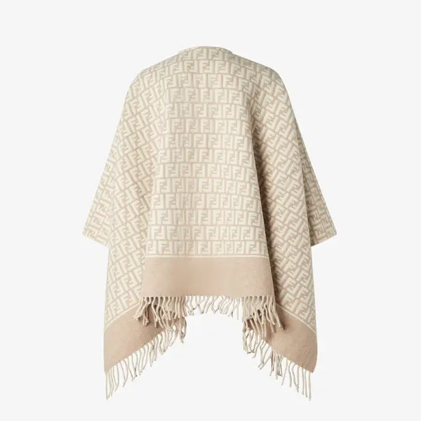 Fendi Poncho - Beige
