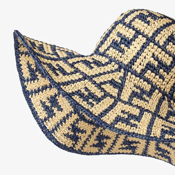 Fendi Ff Motif Hat