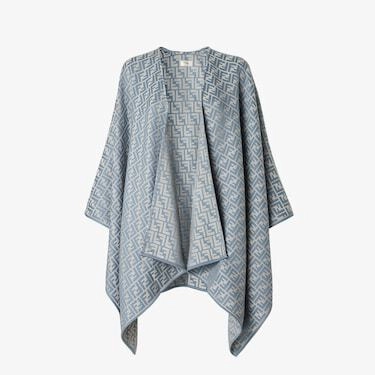 Fendi Poncho - Blue