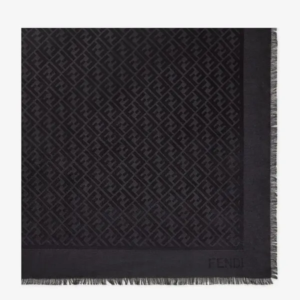 Fendi Ff Shawl - Black