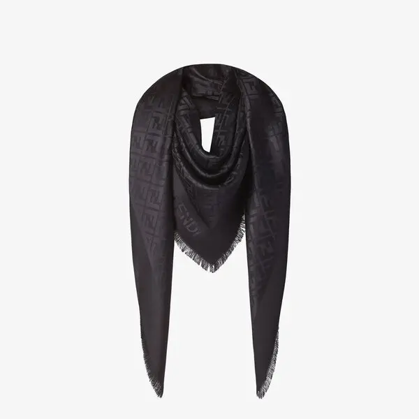 Fendi Ff Shawl - Black