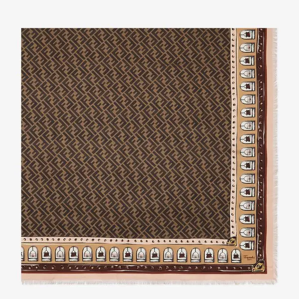 Fendi Shawl - Brown