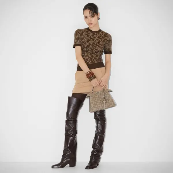 Fendi Jumper - Brown