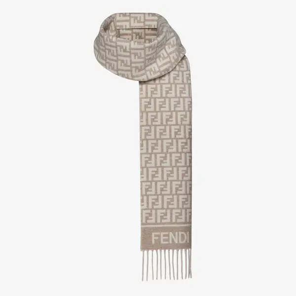 Fendi Ff Scarf - Grey