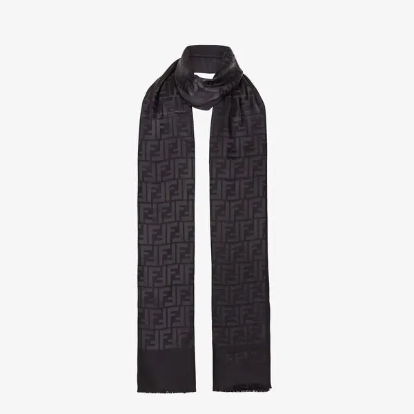 Fendi Ff Stole - Black
