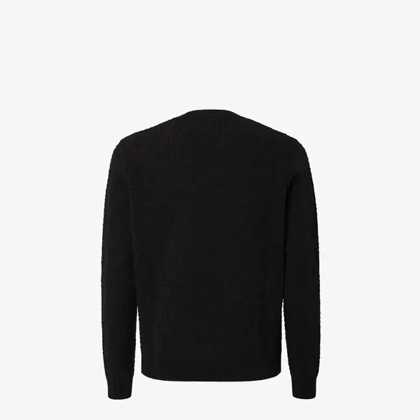 Fendi Regular-fit Pullover With Ff Selleria Stitching