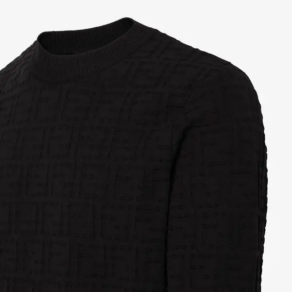 Fendi Regular-fit Pullover With Ff Selleria Stitching