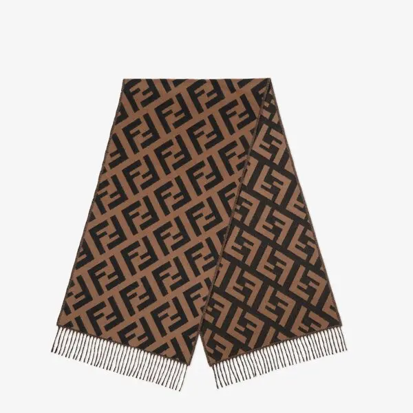 Fendi Ff Scarf - Brown