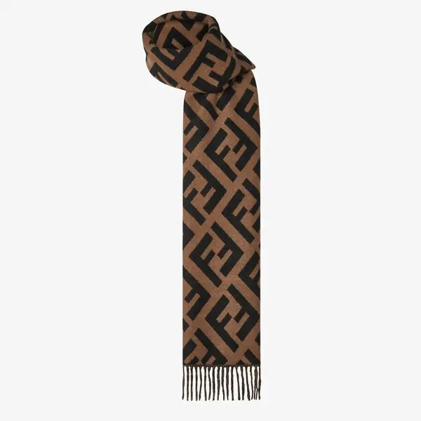 Fendi Ff Scarf - Brown