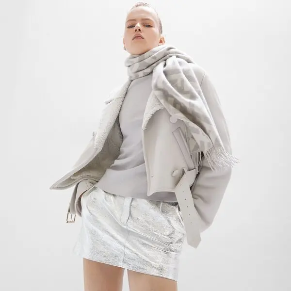 Fendi Ff Scarf - Grey