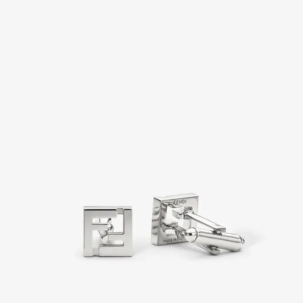 Fendi Ff Cufflinks - Silver