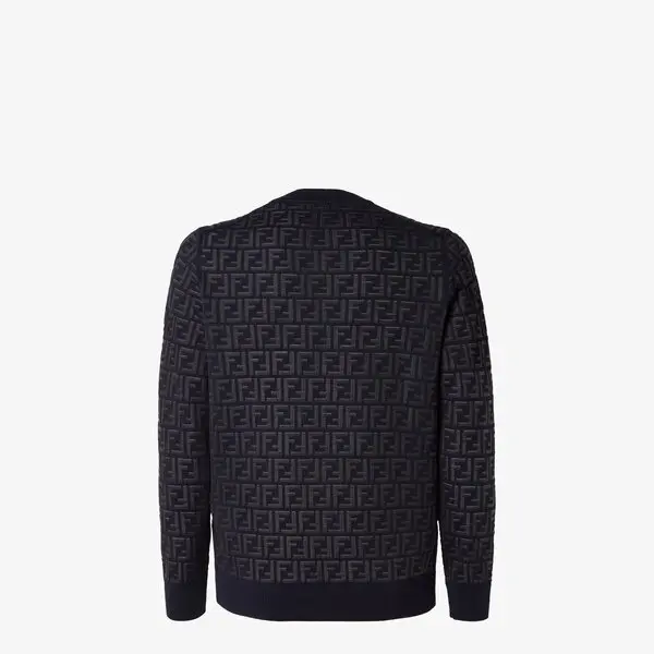 Fendi Regular-fit Pullover - Blue