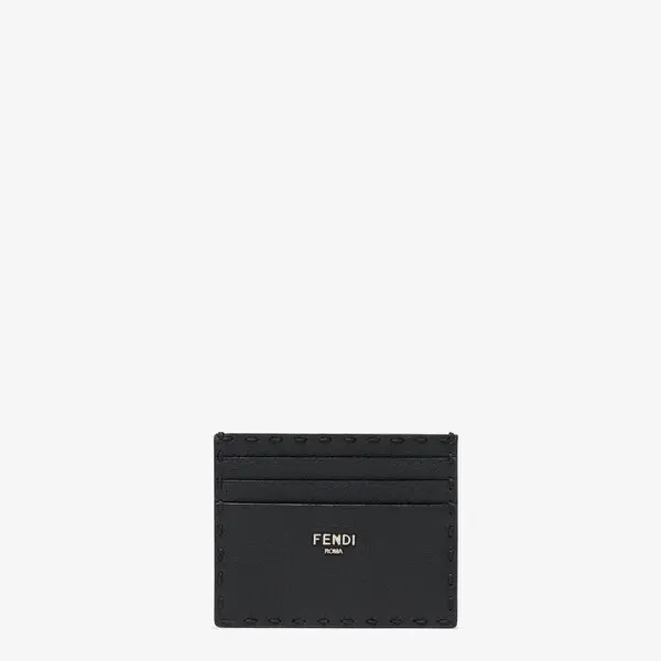 Fendi Selleria Card Holder - Black