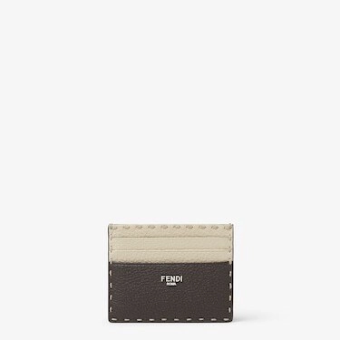 Fendi Selleria Card Holder - Brown