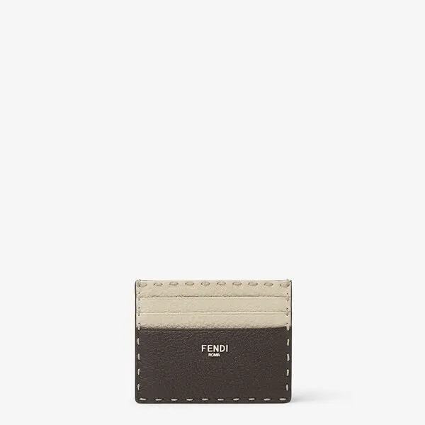 Fendi Selleria Card Holder - Brown