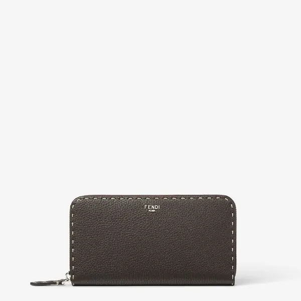 Fendi Selleria Zip-around - Brown