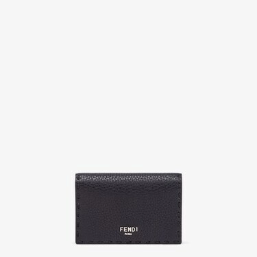 Fendi Selleria Card Holder - Black