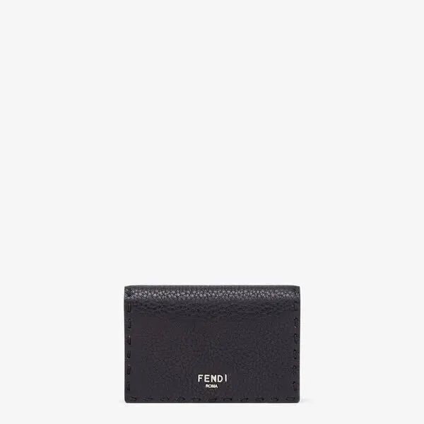 Fendi Selleria Card Holder - Black