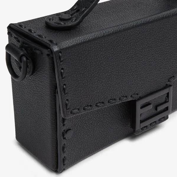 Fendi Selleria Baguette Soft Trunk - Black