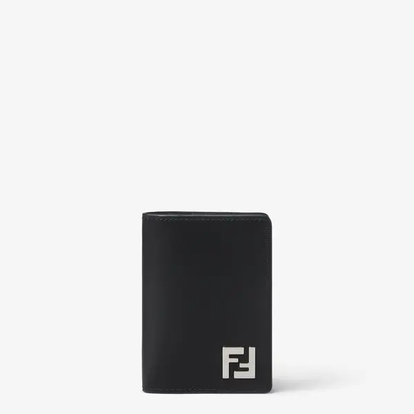 Fendi Ff Squared Card Holder - Black