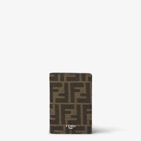 Fendi Ff Card Holder - Brown