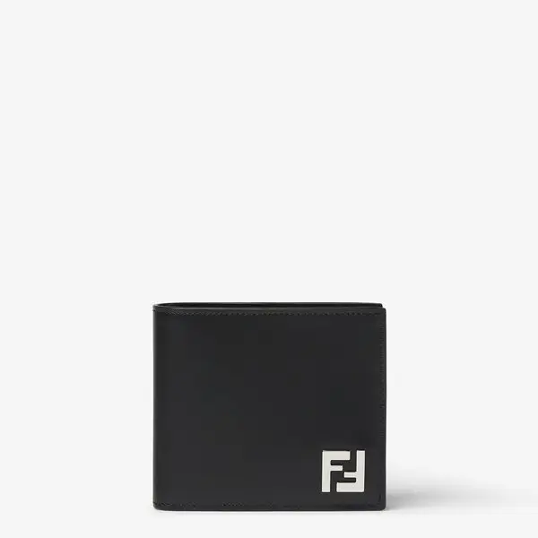 Fendi Ff Squared Bifold Wallet - Black