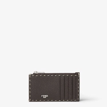 Fendi Selleria Card Holder - Brown