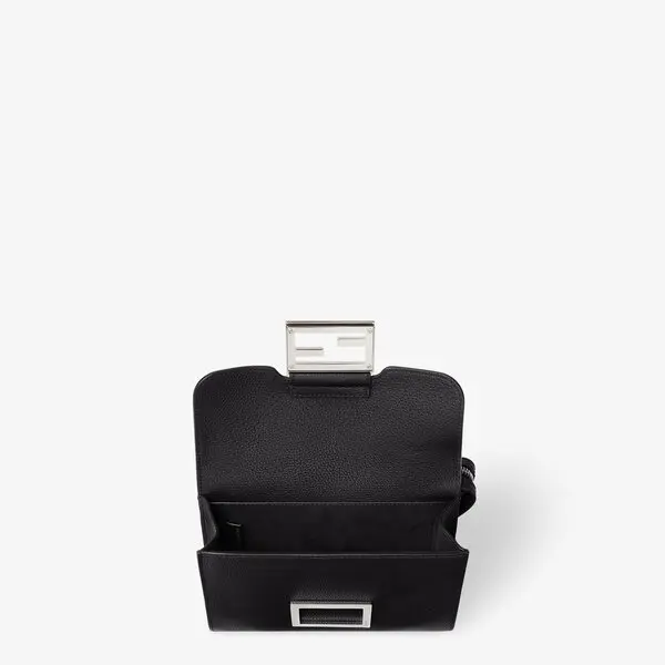 Fendi Baguette Double Bag - Black